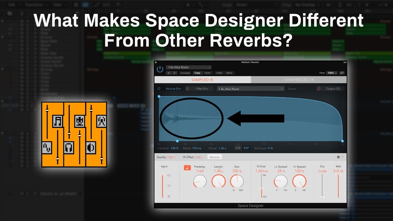 Space Designer Reverb Tutorial Series Logic Pro X Convolution
