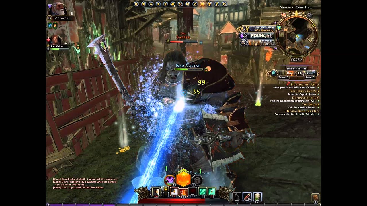 Neverwinter Online Control Wizard 10 Merchant Guild Hall Youtube