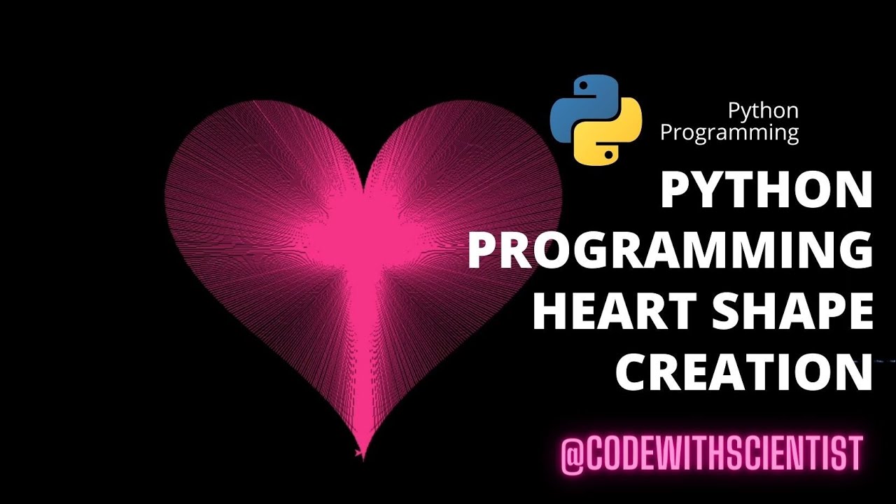 From Code To Love Python Tutorial For Heart Shape Creation Heart
