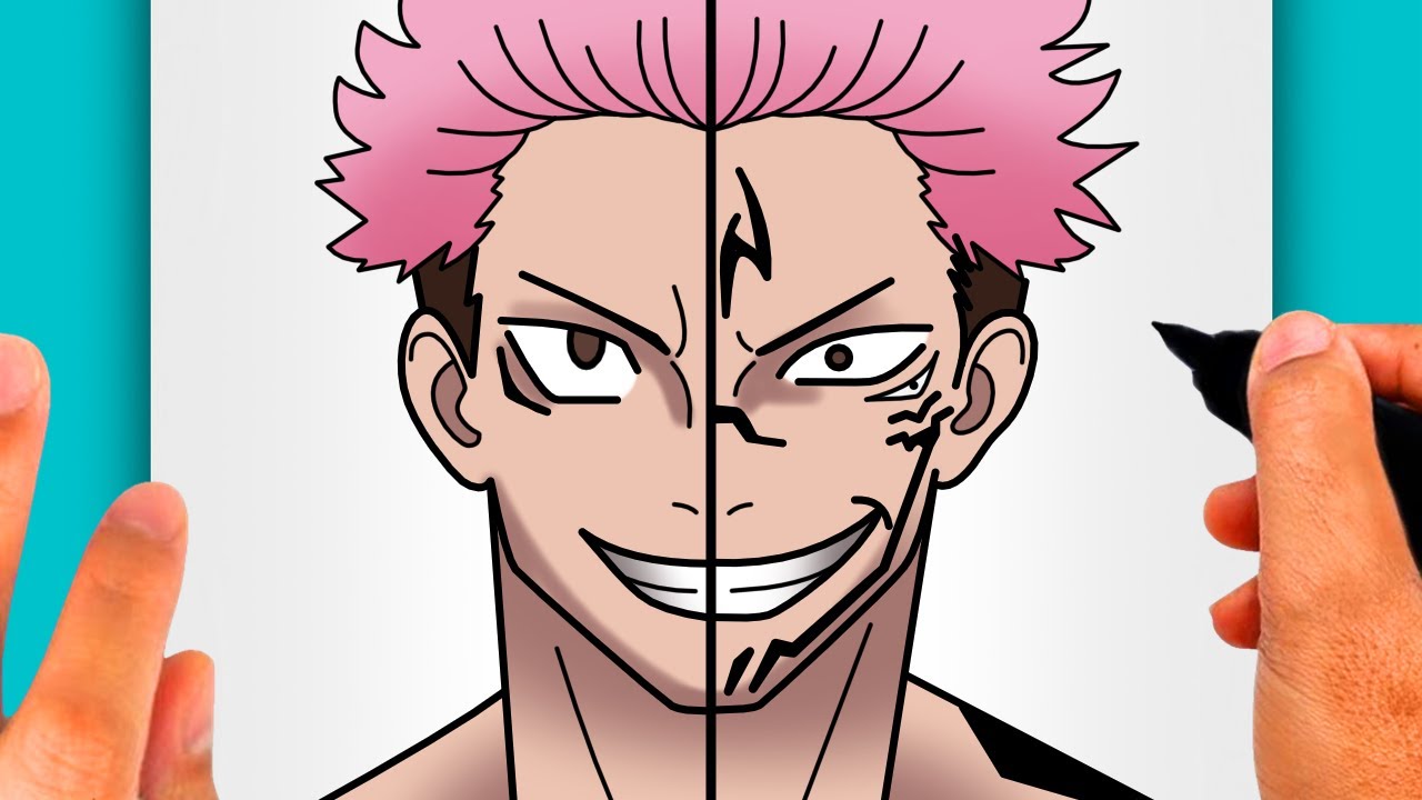 Cómo Dibujar A Itadori Y Sukuna Dibujo De Itadori Y Sukuna Fácil
