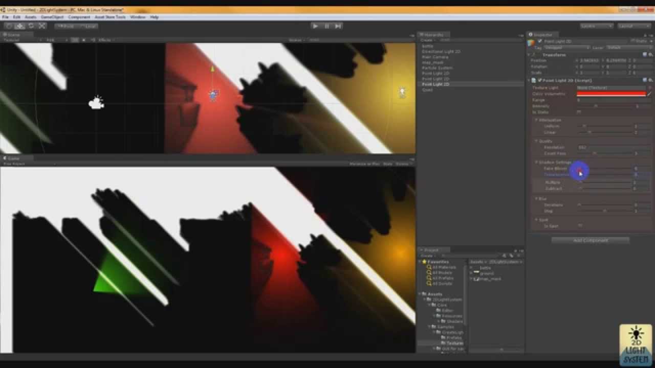 2d Light System Unity3d Youtube