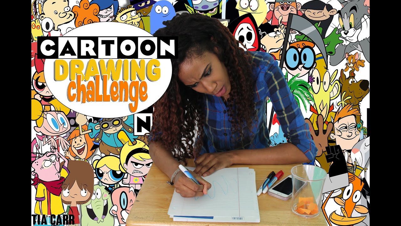 Cartoon Drawing Challenge Youtube