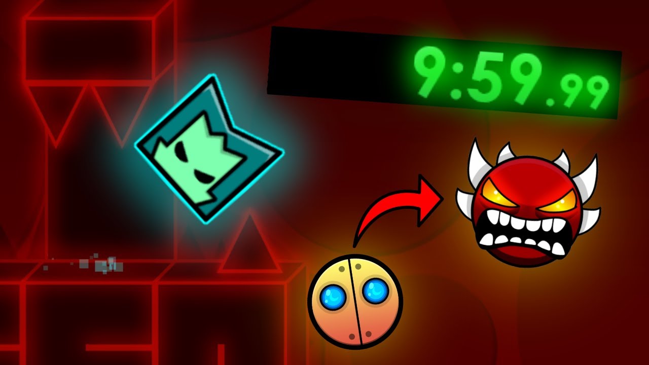 Speedrunning Every Difficulty In Geometry Dash Youtube