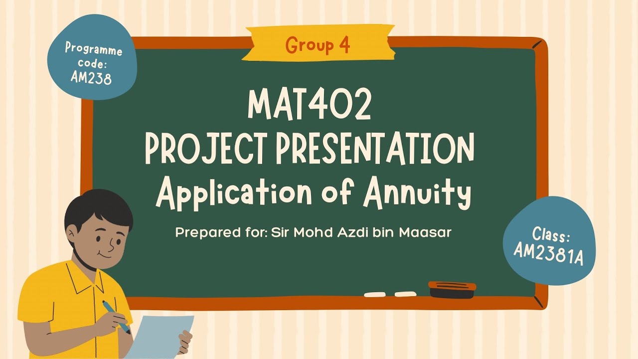 Mat402 Business Mathematics Annuity Youtube