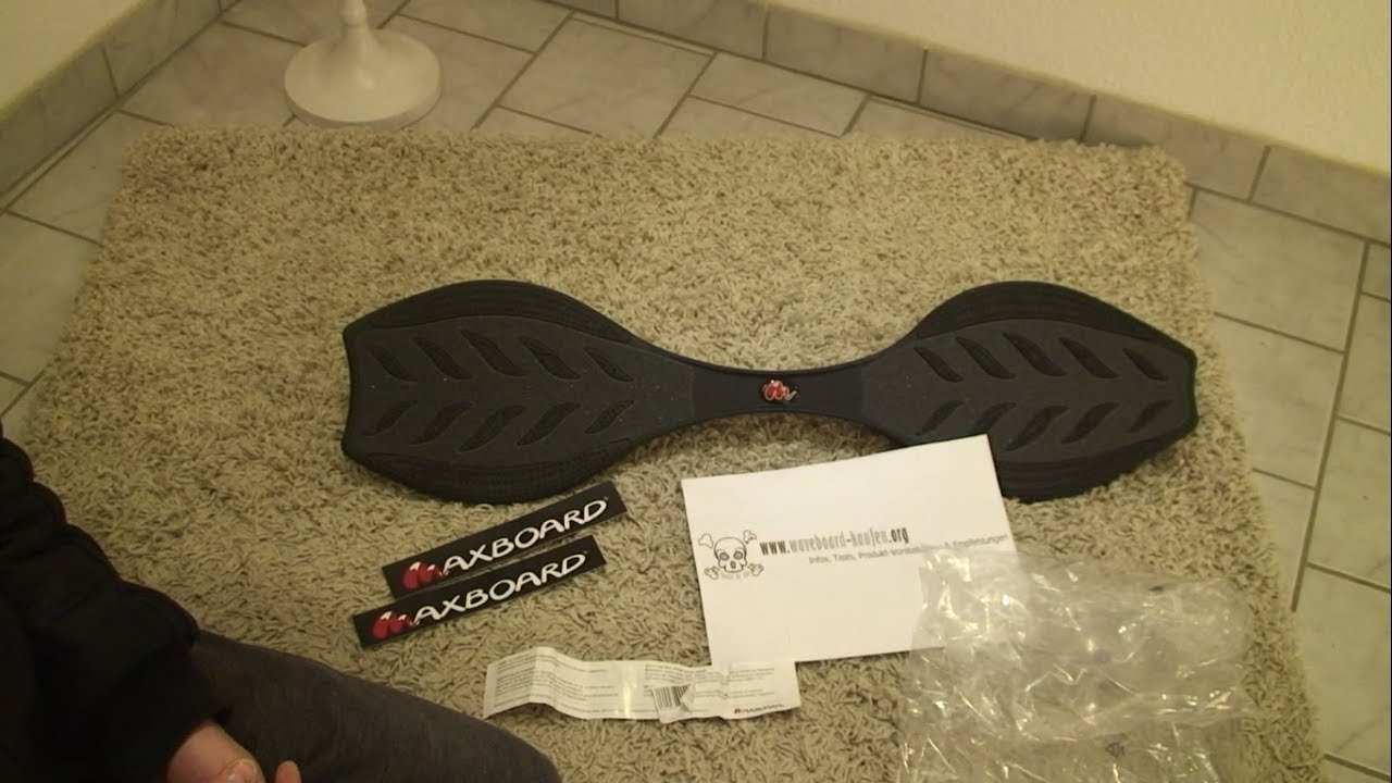 Produkttest Maxboard Waveboard Im Test Youtube