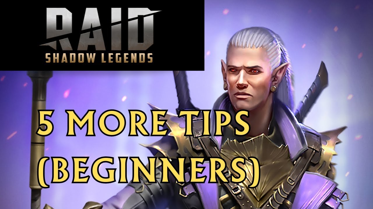Raid Shadow Legends Beginner Tips 6 10 Youtube