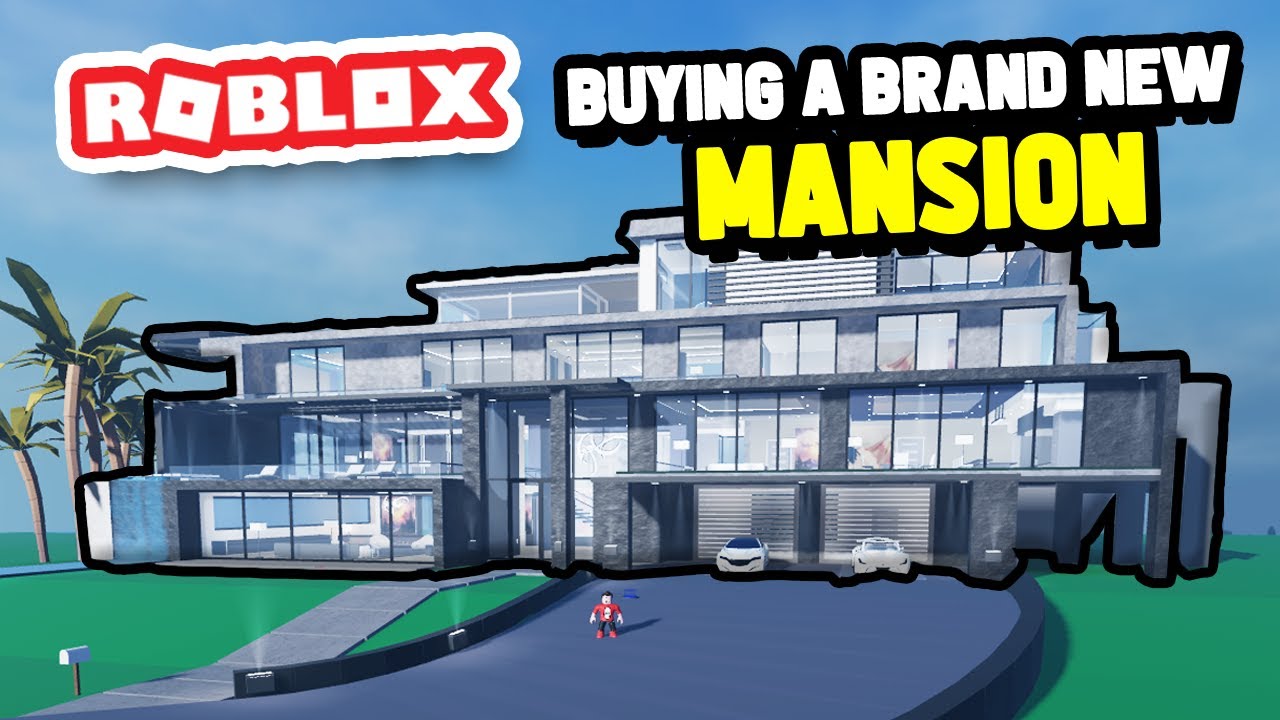 Building A Brand New Mansion In Roblox Mega Mansion Tycoon Youtube