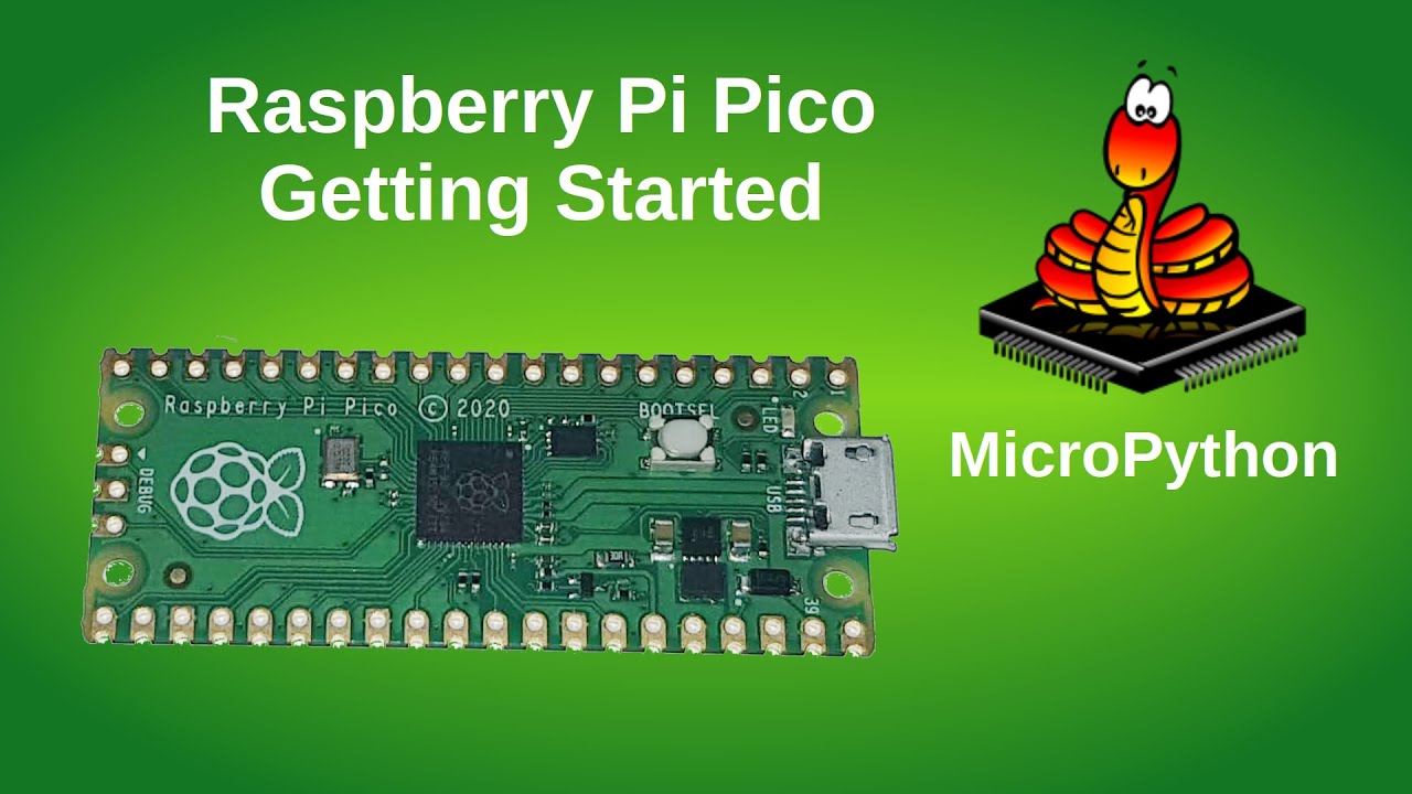 Raspberry Pi Pico Microcontroller Getting Started With Micropython