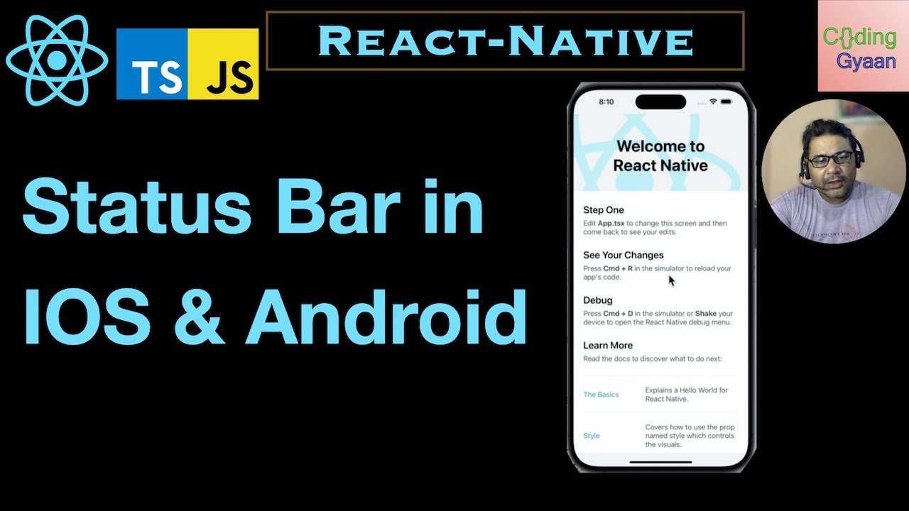 What Is Status Bar In React Native Youtube
