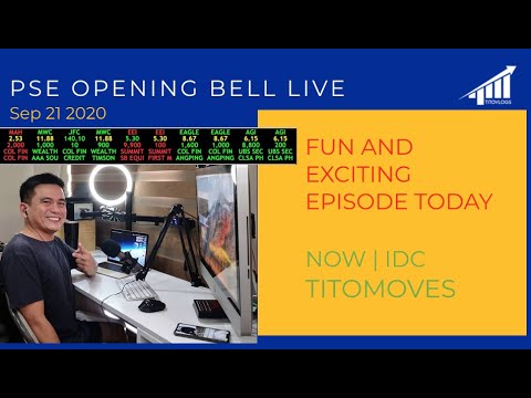 Now Idc Pse Opening Bell Live Sep 21 2020 Youtube