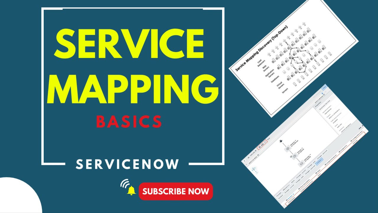 Servicenow Service Mapping Basics Youtube