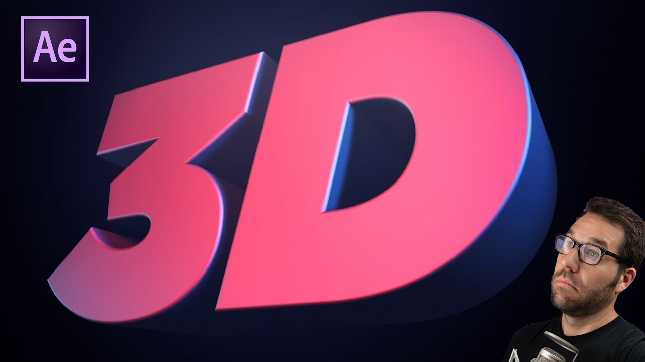 After Effects 3d Text Animation Tutorial No Plugins Greyscalegorilla
