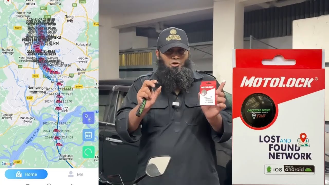 Lost Found Network Motolock Tag Motolock Gps Tracker Youtube