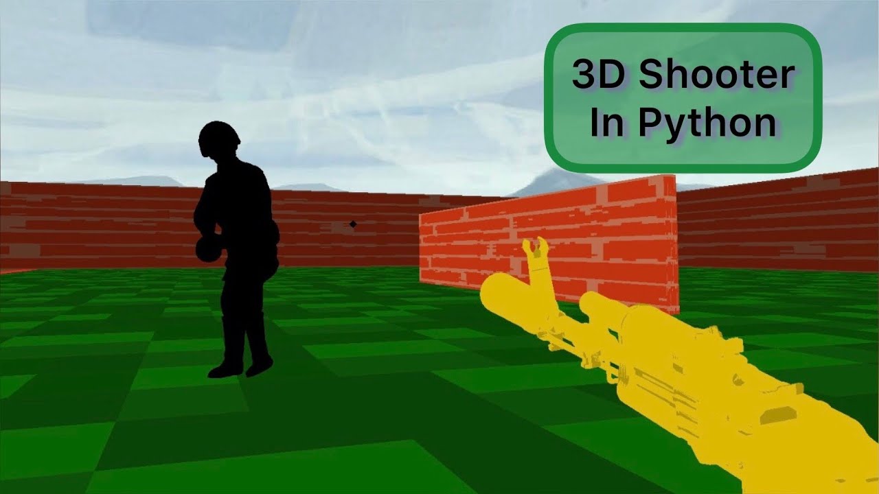 Make 3d Fps Game In Python Ursina Engine Youtube