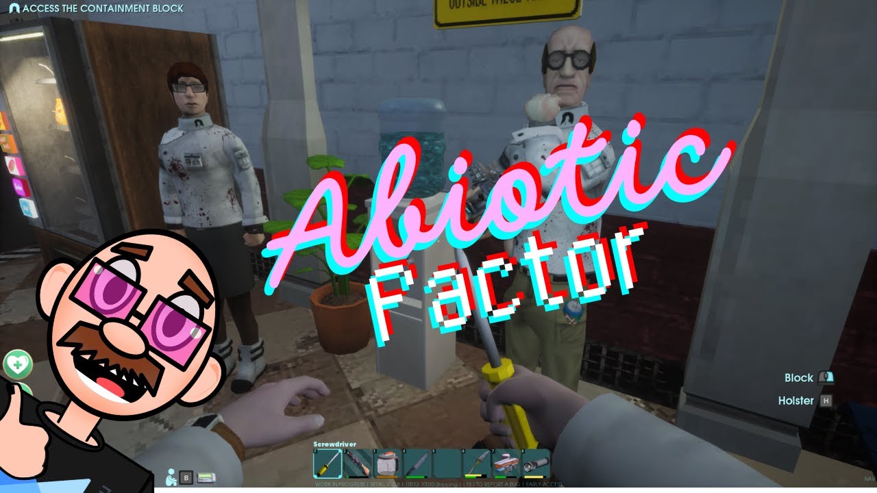 Live Abiotic Factor Accessing The Containment Block Youtube