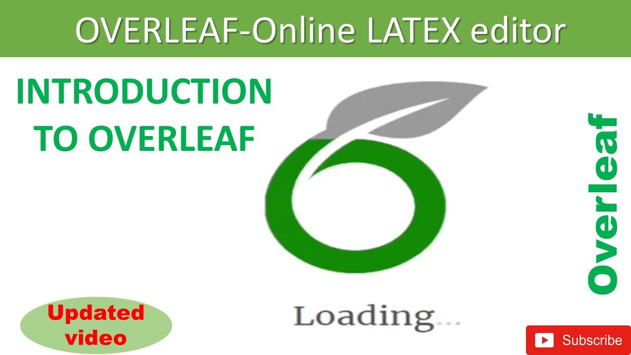 Overleaf Tutorial For Beginners Introduction To Latex Youtube