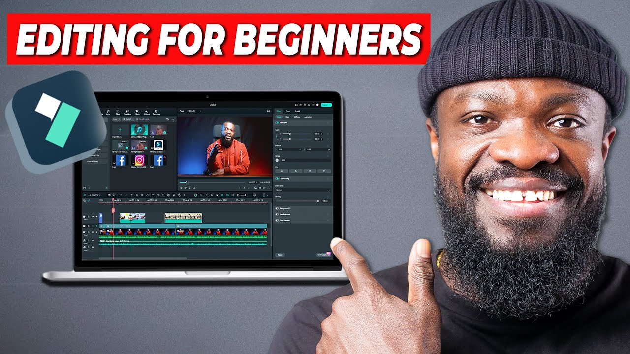 How To Edit Videos For Beginners Step By Step Youtube