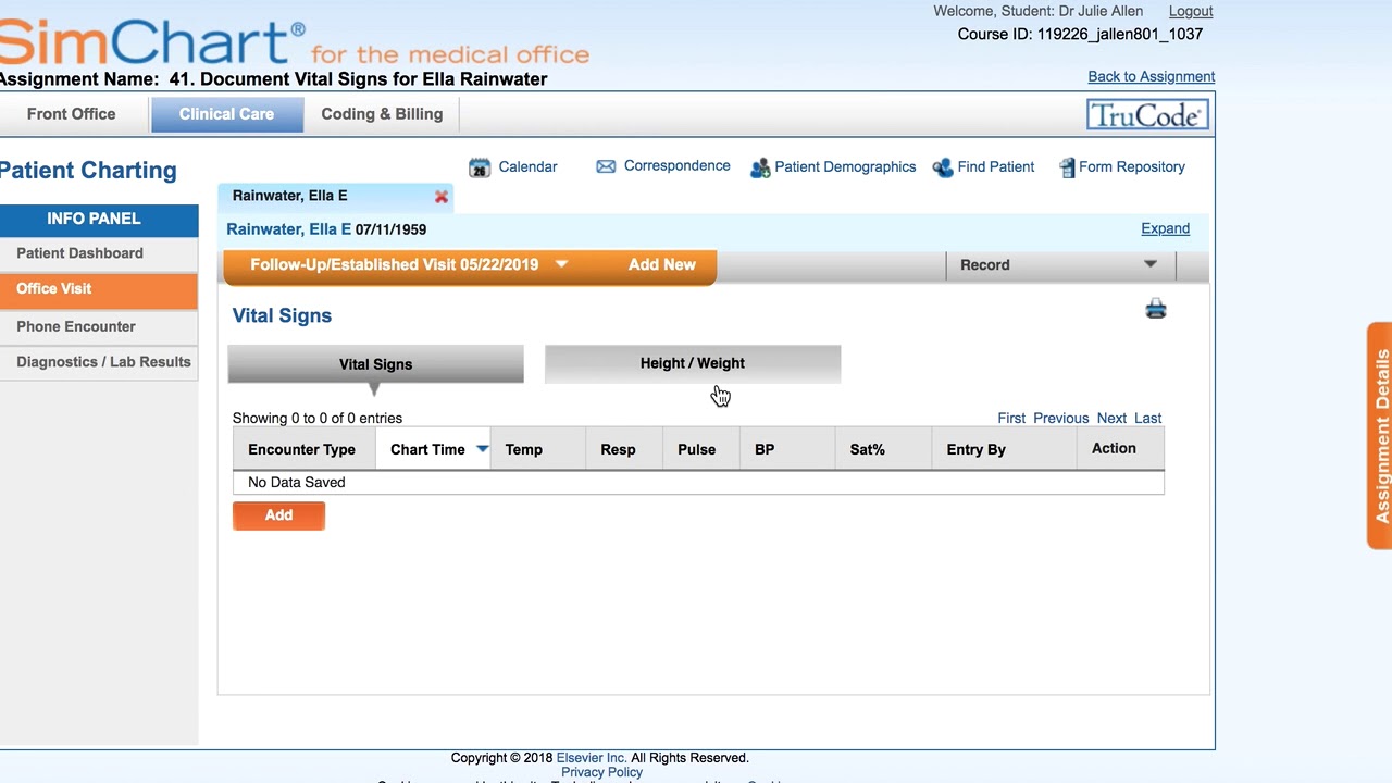 Simchart Assignment 41 Youtube