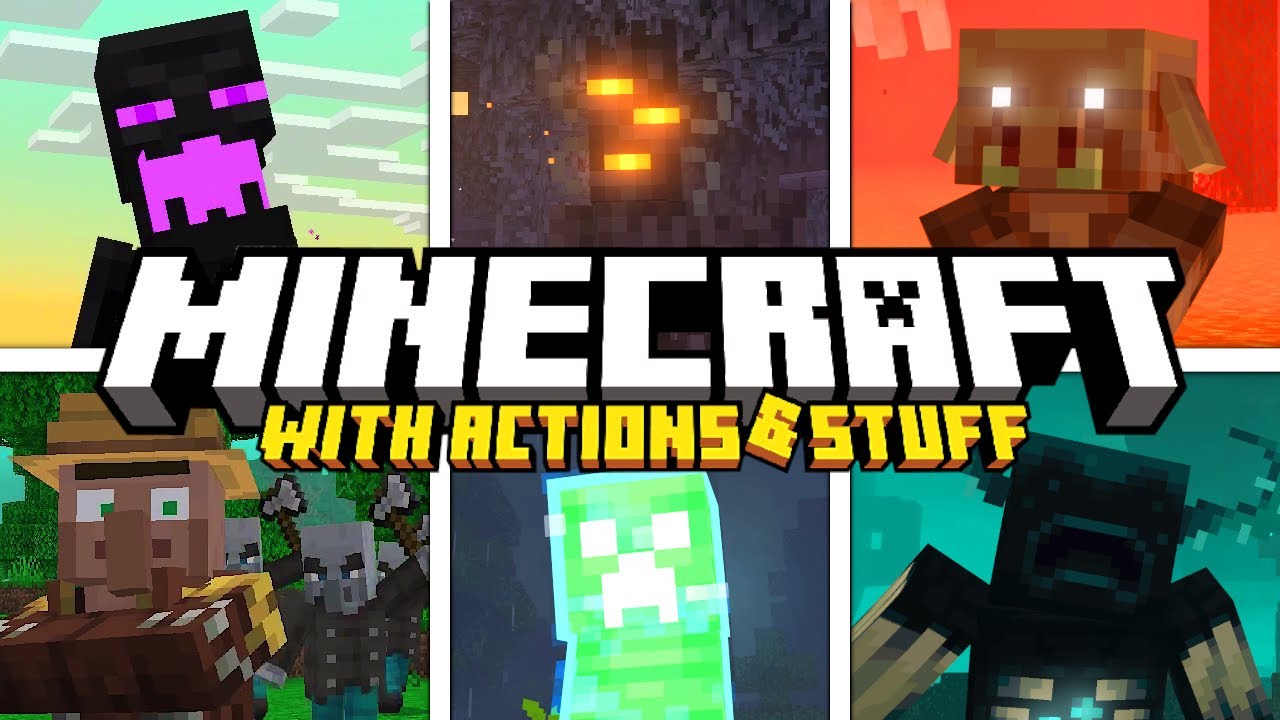 The Best Minecraft Texture Pack Ever Made Actions Stuff Review