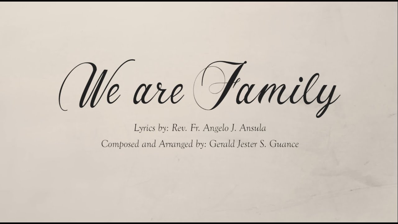 We Are Family Youtube