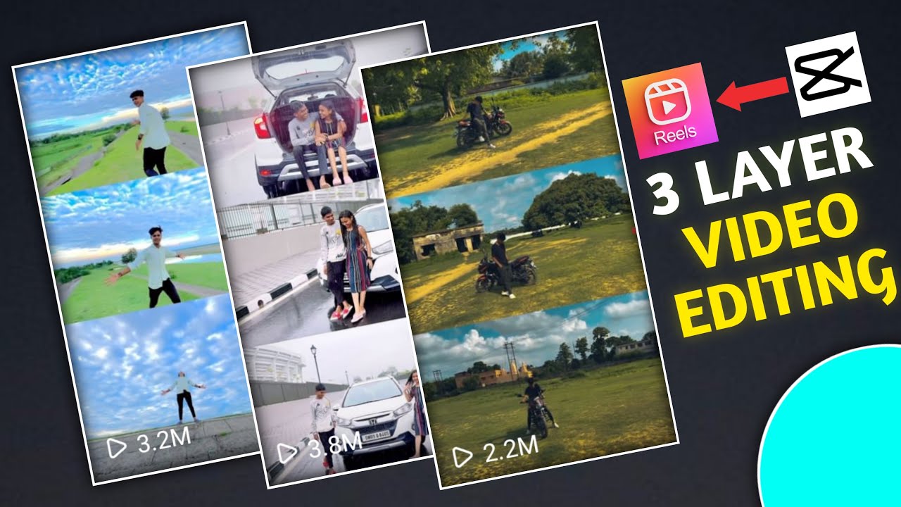 Instagram Reels 3 Layers Video How To Make 3 Layers Video Multi