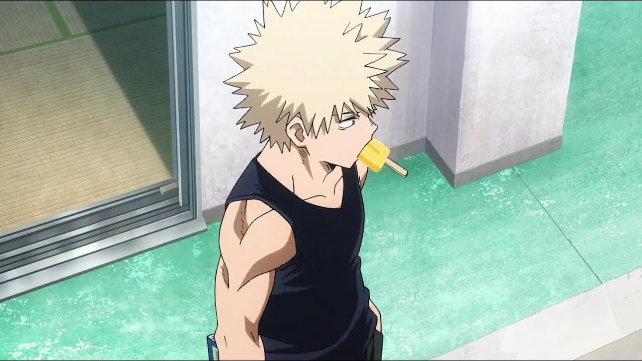Bakugou Drops His Popsicle Bnha Youtube
