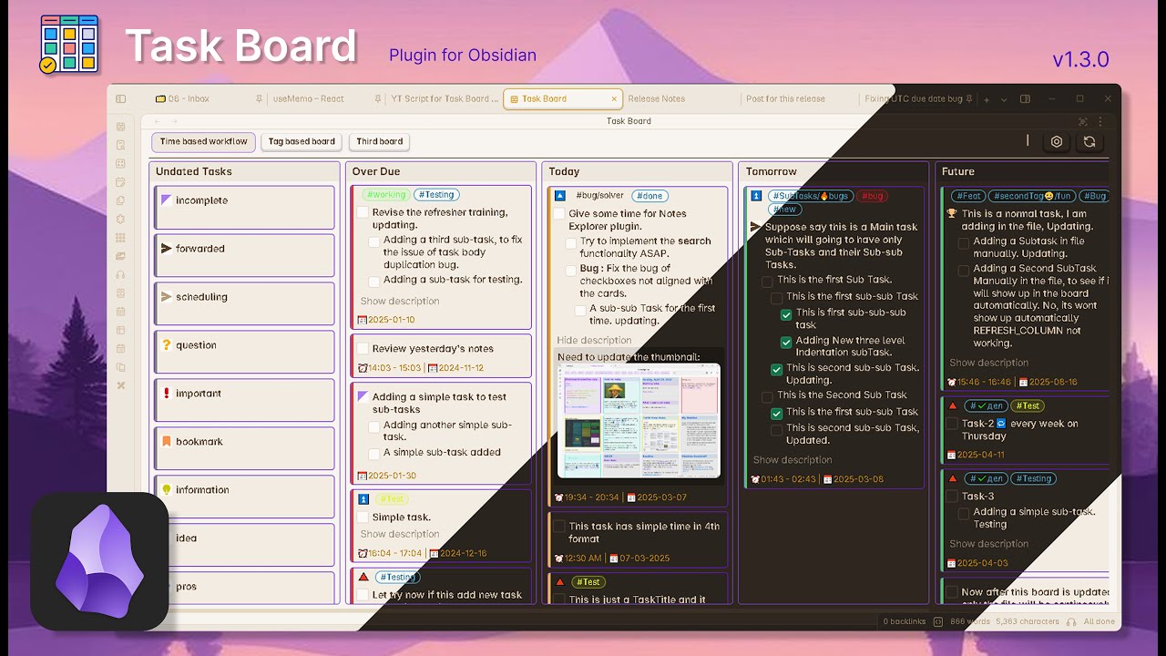 Task Board Release V1 3 0 Big Changes Youtube
