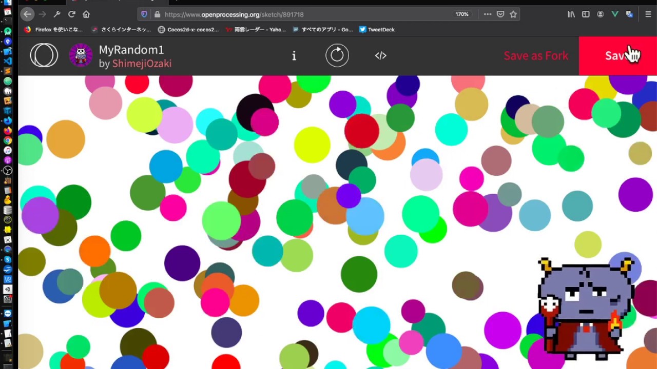 Openprocessing ランダム 02 Youtube
