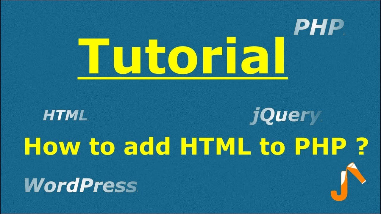 Php Tutorials How To Add Html Code To Php Youtube