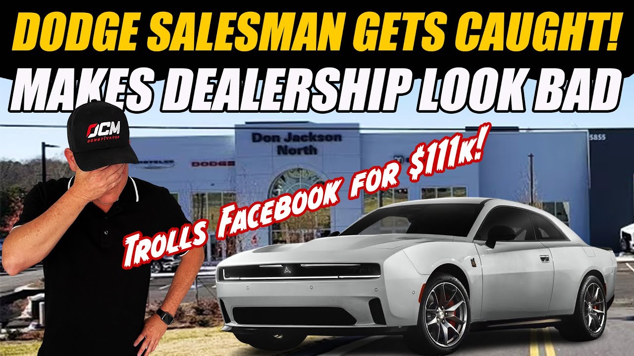 Dodge Salesman Get S Caught Trolling For Huge Payday Youtube