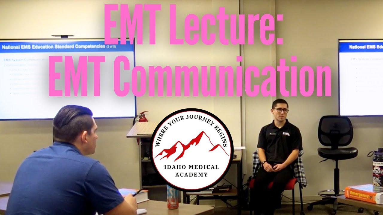 Emt Lecture Communication Youtube