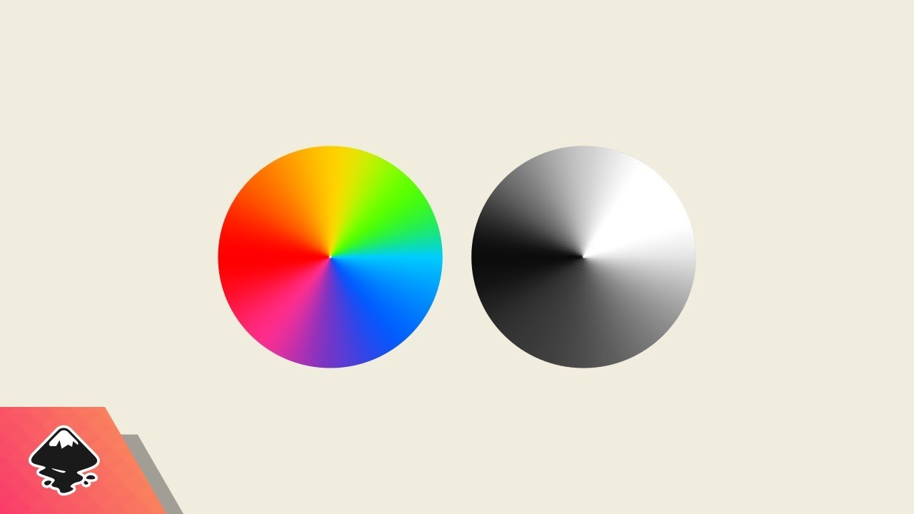 Inkscape Tutorial Create Conical Gradients Youtube