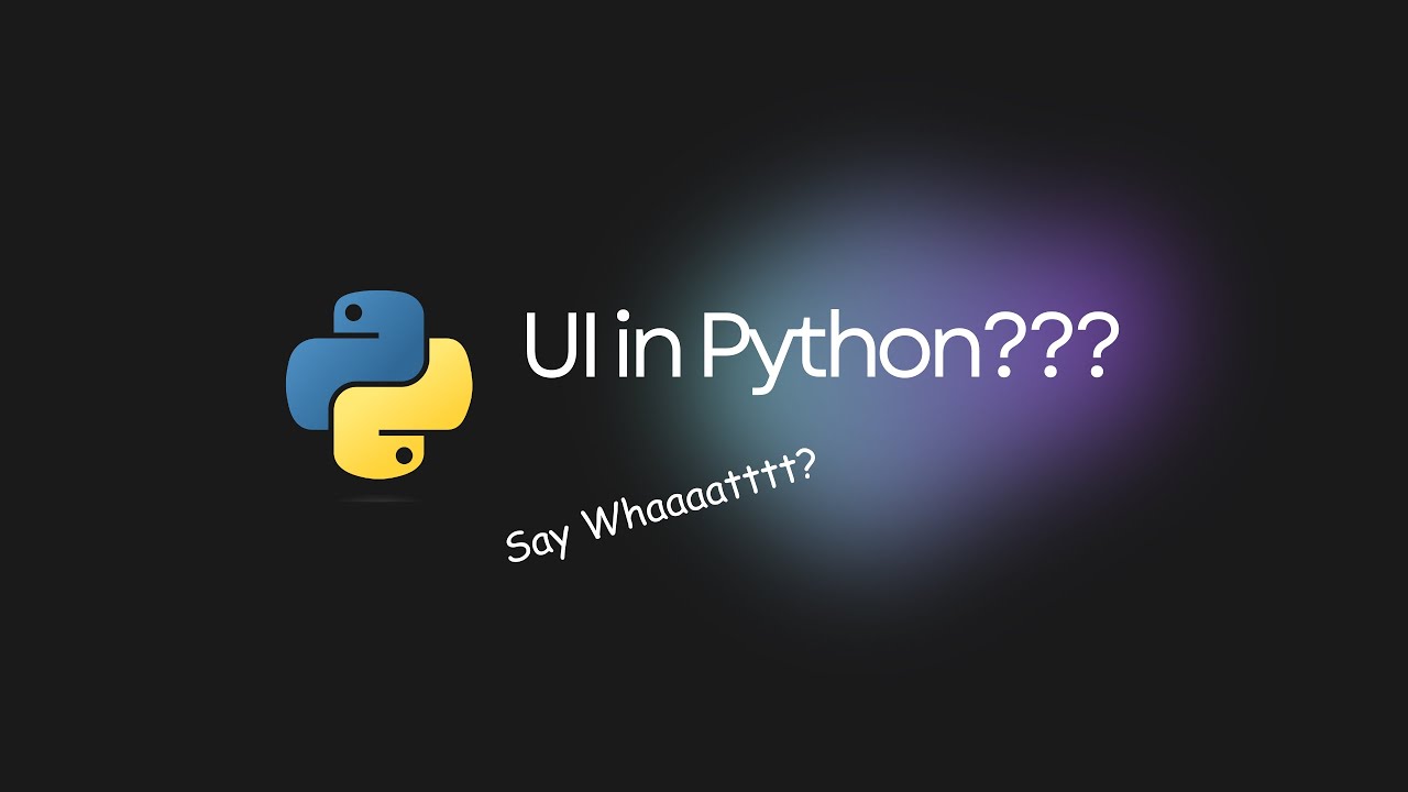 Building Ui With Python S Fastui Library Youtube