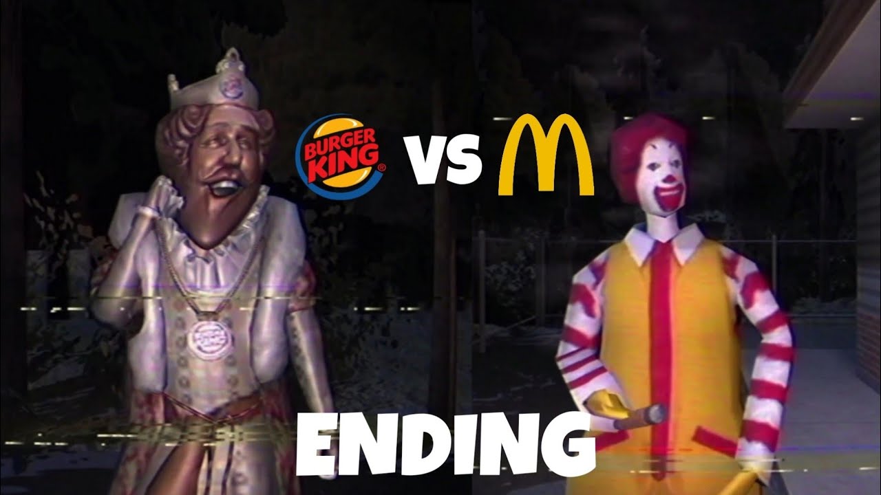 Secret Ending Burger King Vs Mcdonalds Ronald Mcdonalds Game Youtube