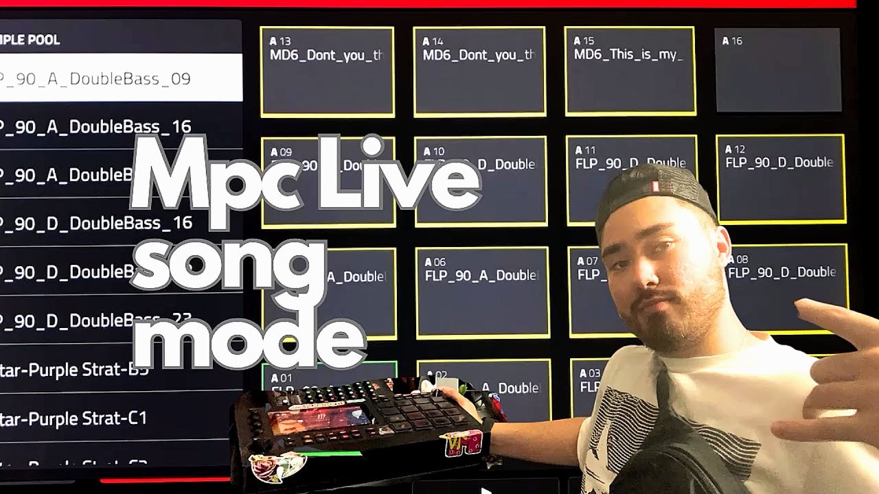 Mpc Live Tutorial Mastering Song Mode Step By Step Youtube