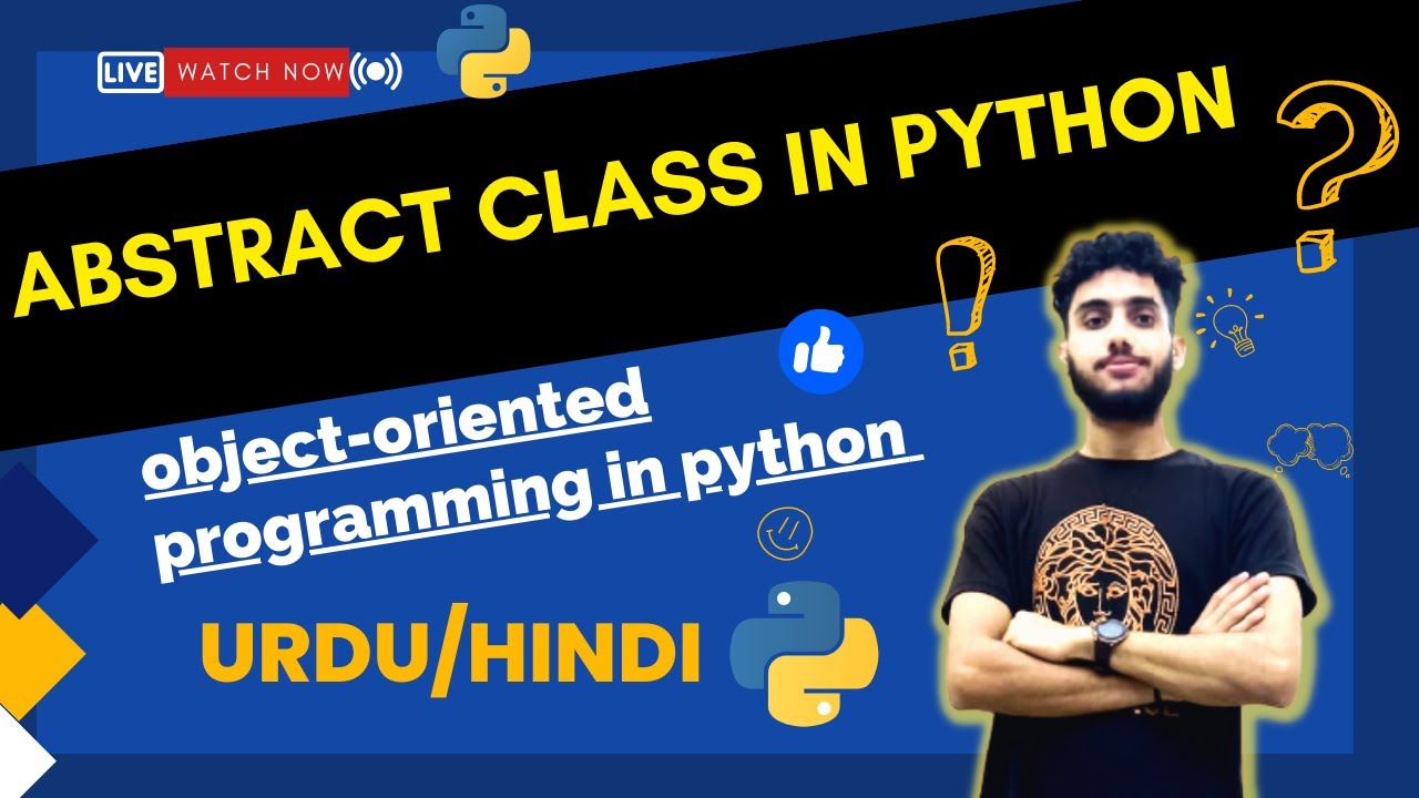 What Is Abstract Class In Python Abstract Method In Python Youtube