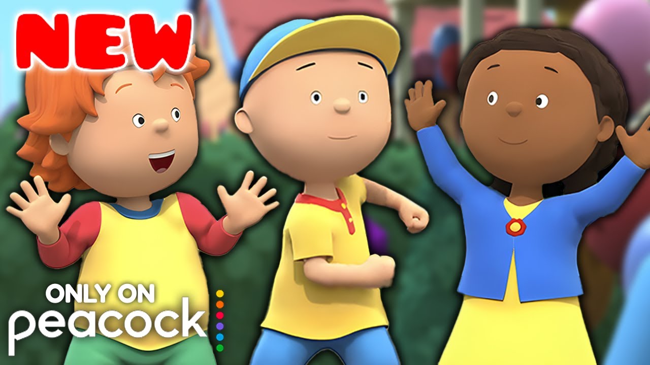 Dance Trend Caillou Cartoon New On Peacock Youtube