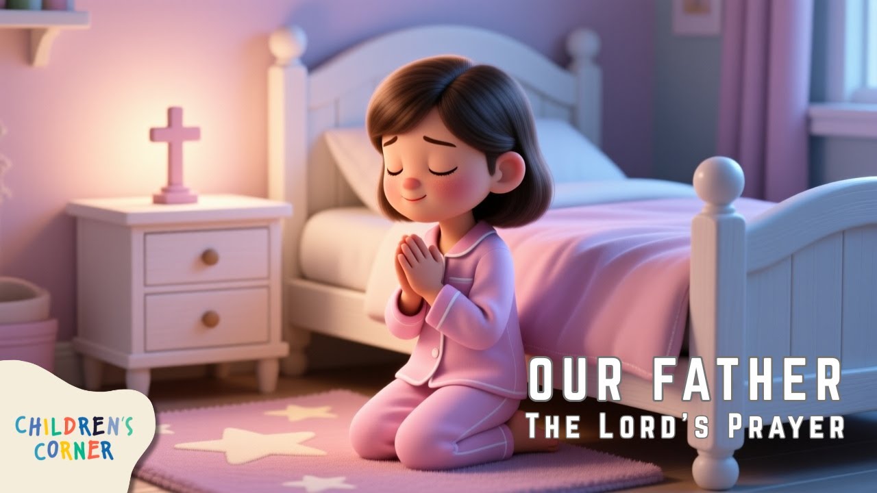 Our Father Children S Prayer Song Children S Corner Youtube