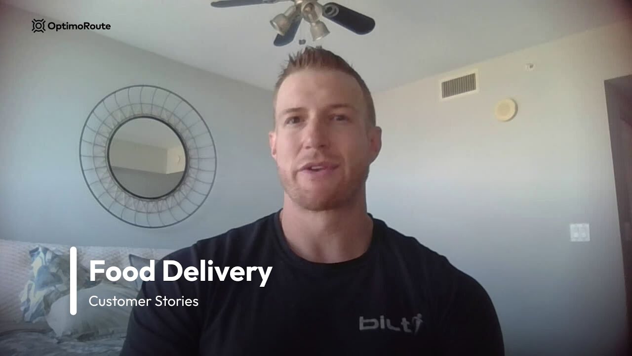 Food Delivery Customer Stories Optimoroute Youtube