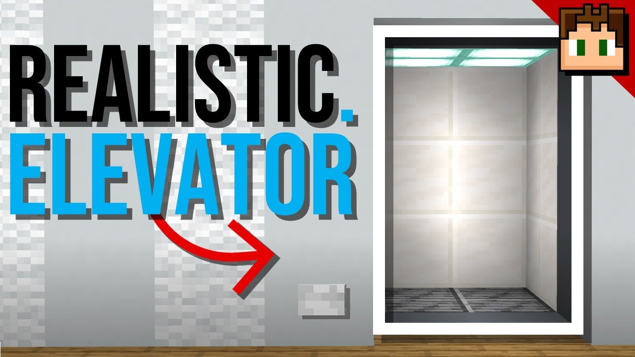 Minecraft Bedrock How To Build A Realistic Elevator 1 21 Tutorial