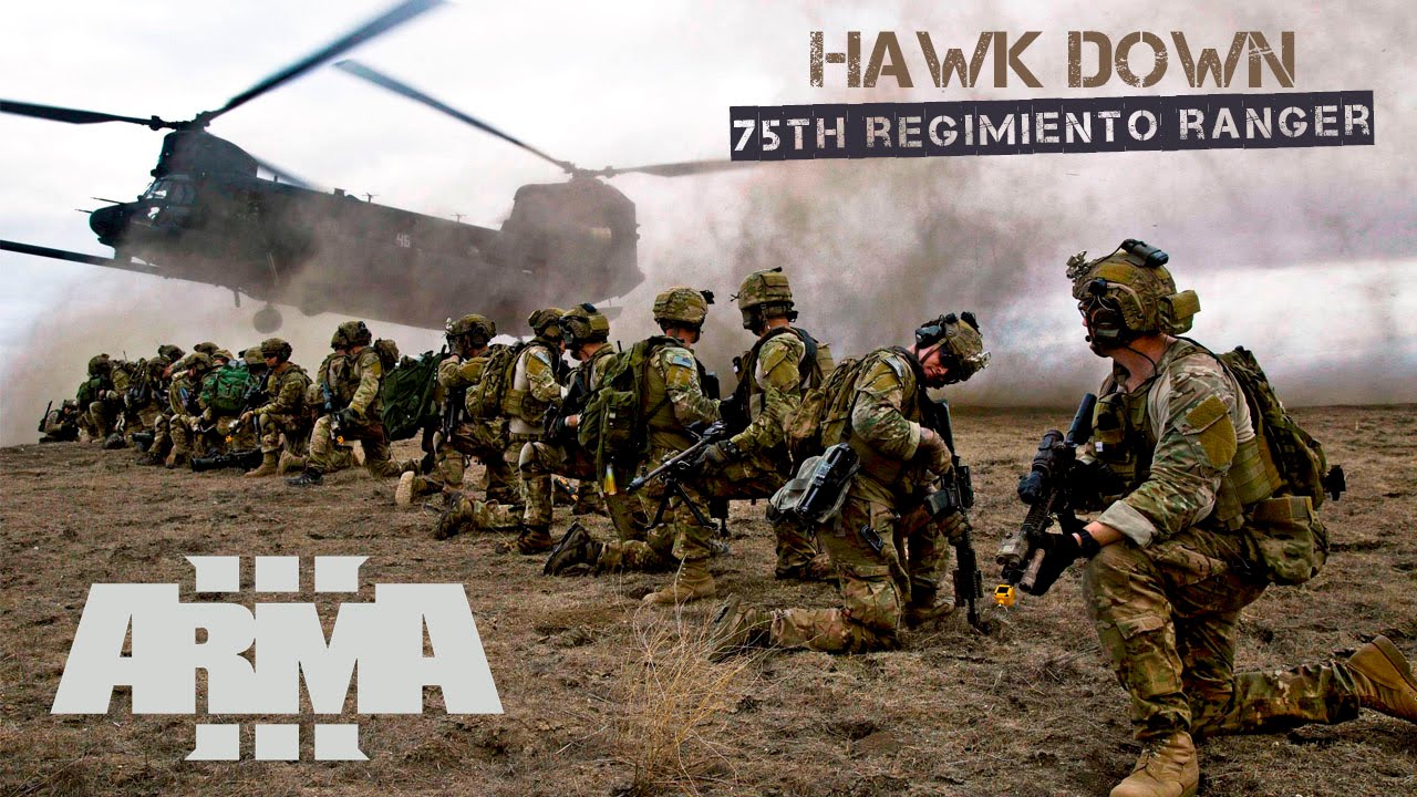 Arma 3 Black Hawk Down Gameplay En Español Youtube