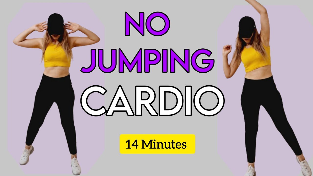14 Minutes No Jumping Cardio Workout рџ є Calorie Burning No Jumping