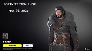 Fortnite Item Shop May 26 2026 Crimson Desert Skin - Breaking News ...