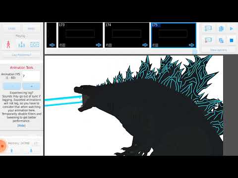Legendary Godzilla Showcase Stick Nodes Youtube