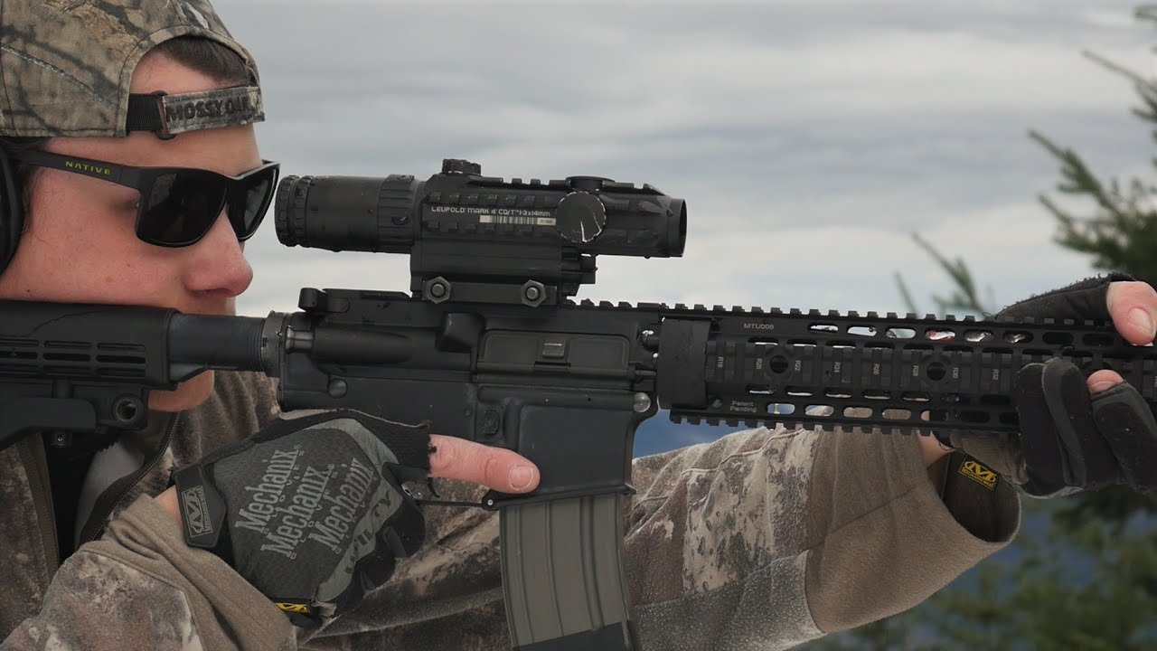 A Gwot Era Classic The Leupold Mark 4 Cq T Youtube