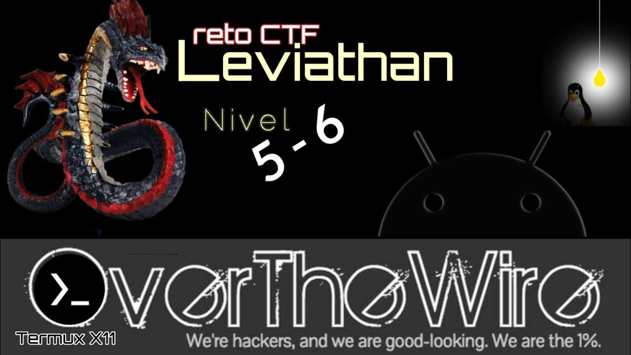 Termux Ctf Reto Leviathan Nivel 5 6 Youtube
