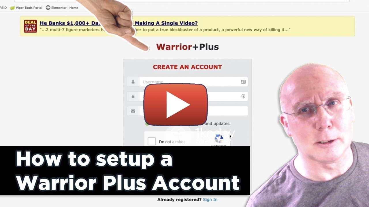 Warriorplus Login Dashboard