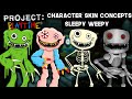 What Needs To Be In Project Playtime Sleepy Weepy Character Concepts ...