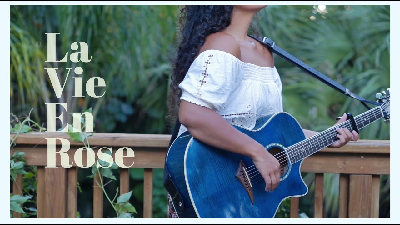 La Vie En Rose French English Cover Youtube Music