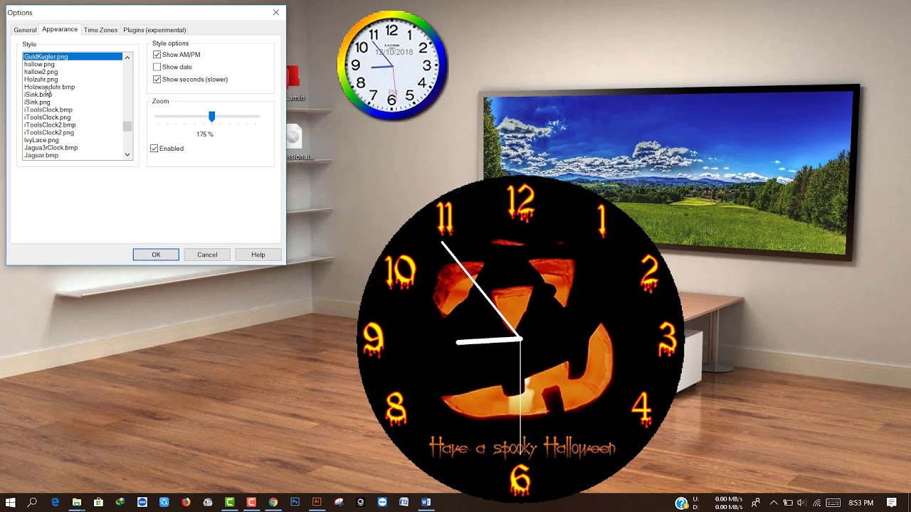Add Clock Gadget To Desktop Windows 10 Volfclan
